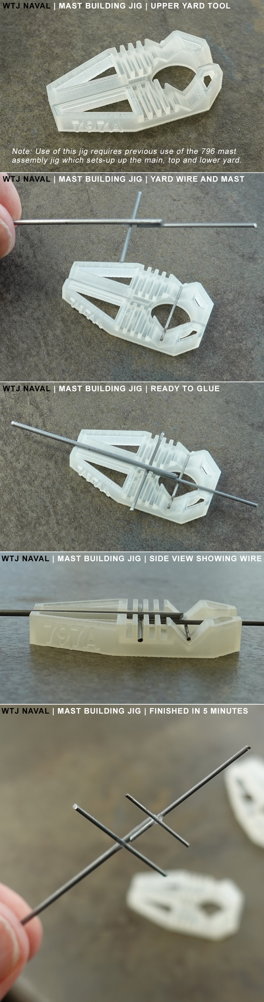 Mast Jig - Upper Yard